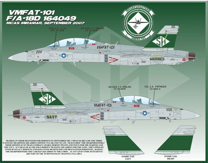 MODELIMEX Online Shop | 1/48 F/A-18D 'Green Hornets' VMFA-121/VMFAT-101 ...