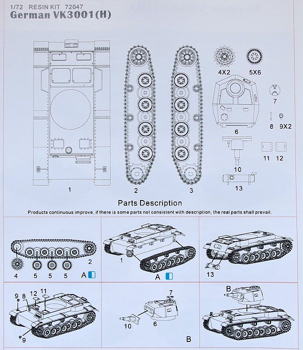 MODELIMEX Online Shop | 1/72 German VK3001 (H) | your favourite model shop