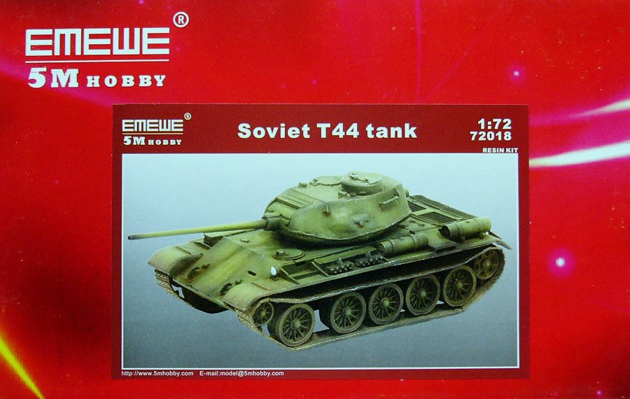 MODELIMEX Online Shop | 1/72 Soviet T44 tank | your favourite model shop