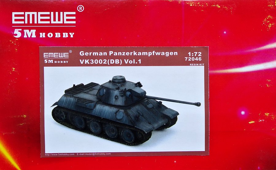 MODELIMEX Online Shop | 1/72 Panzerkampfwagen VK3002 (DB) Vol. I | your ...