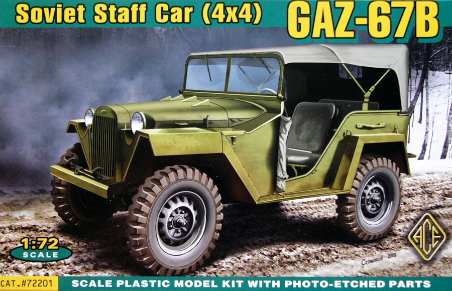 MODELIMEX Online Shop | 1/72 Gaz-67B (re-edition) | your favourite ...