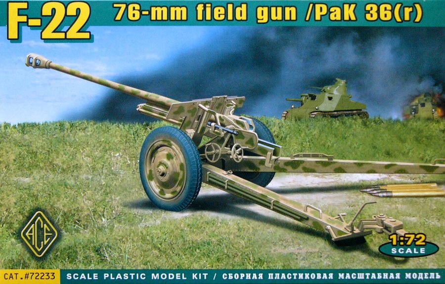 MODELIMEX Online Shop | 1/72 F-22 76mm field gun / PaK 36 (r) | your ...