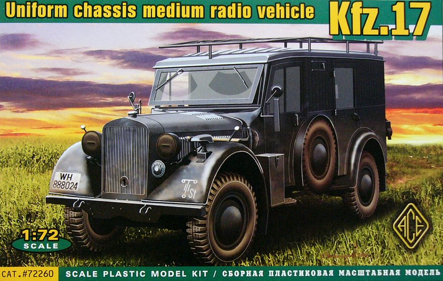 MODELIMEX Online Shop | 1/72 Kfz.17 Uniform chassis medium radio ...