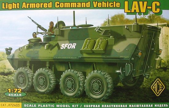 MODELIMEX Online Shop | 1/72 LAV-C Light Armored Command Vehicle | your ...