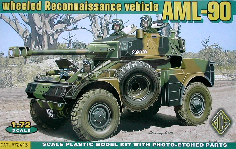 MODELIMEX Online Shop | 1/72 AML-90 Light Armored Car | your favourite ...