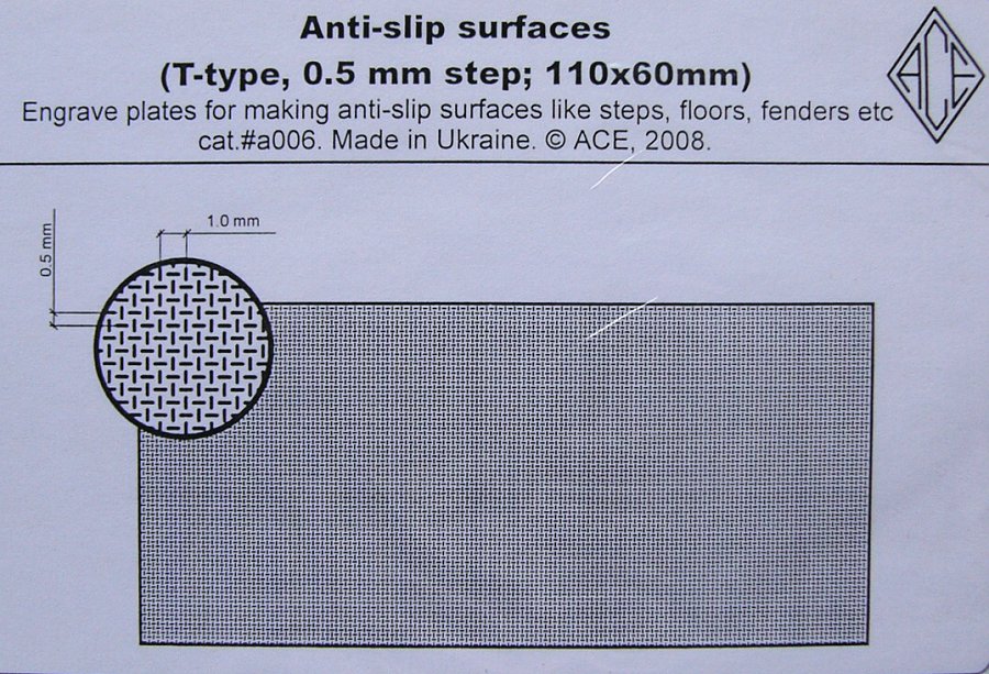 MODELIMEX Online Shop | Anti-slip surfaces (T-type, 0.5mm step ...