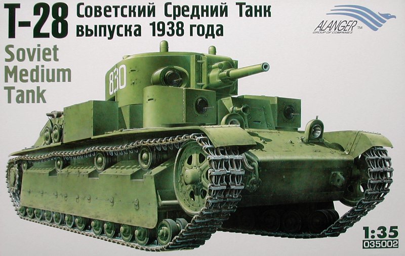 MODELIMEX Online Shop | 1/35 T-28 (1938) Soviet Medium Tank | your ...