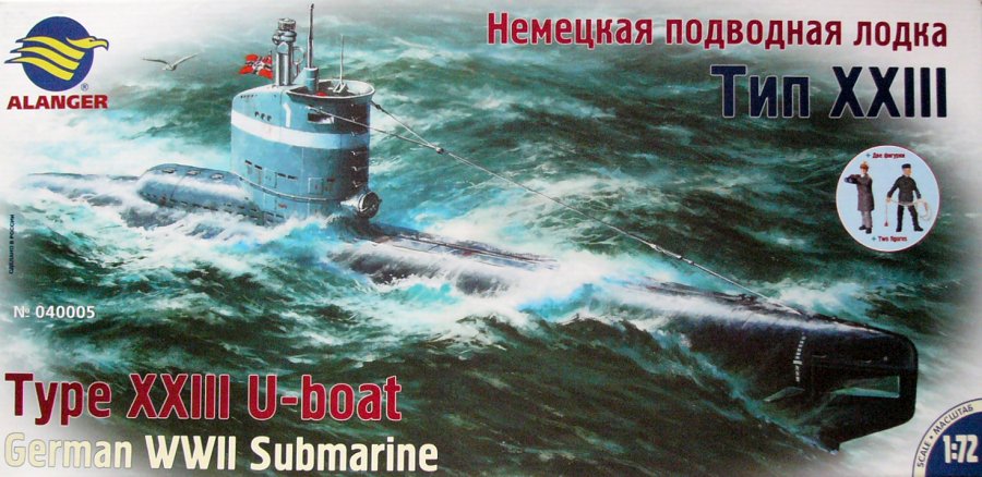 MODELIMEX Online Shop | 1/72 Type XXIII U-Boat (German WWII Submarine ...