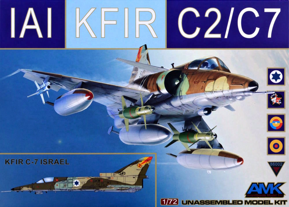 MODELIMEX Online Shop | 1/72 IAI KFIR C2/C7 (5x camo) | your favourite model shop