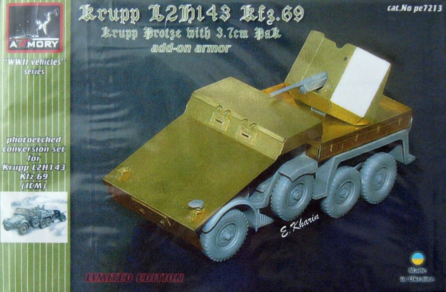 MODELIMEX Online Shop | 1/72 Kfz.69 Krupp Protze with 3.7cm PAK | your ...