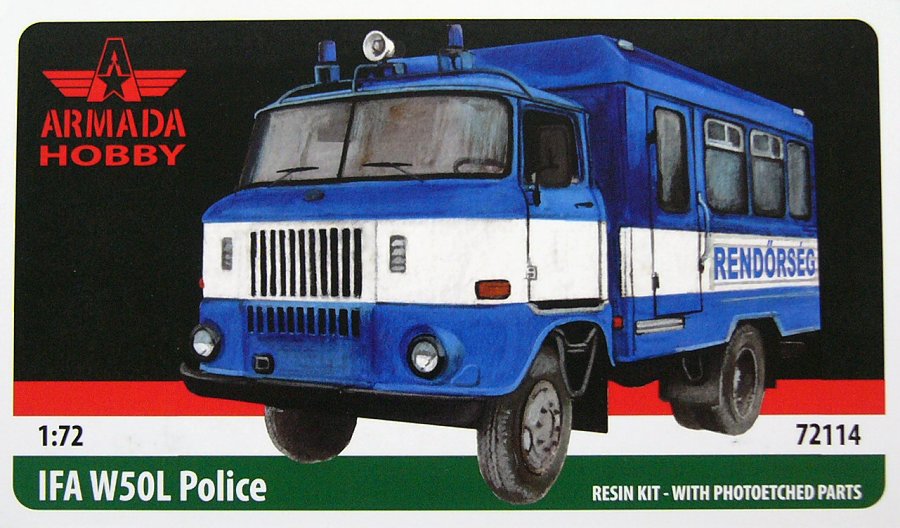 MODELIMEX Online Shop | 1/72 IFA W50L Police (resin kit) | your ...