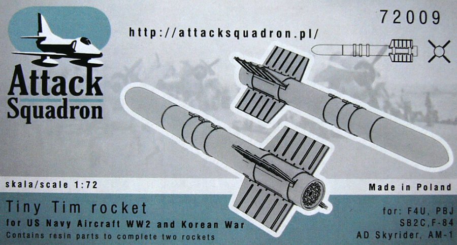 MODELIMEX Online Shop | 1/72 Tiny Tim rocket (2 pcs.) | your favourite ...