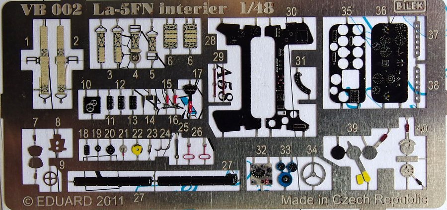 MODELIMEX Online Shop | 1/48 PE set for La-5FN Interior | your ...