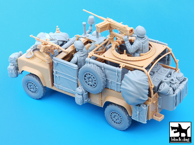 MODELIMEX Online Shop | 1/35 Defender Wolf accessory set w/ crew ...