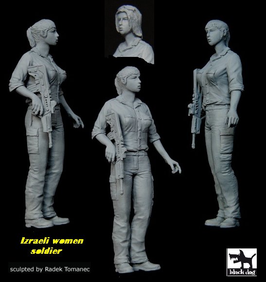 MODELIMEX Online Shop | 1/35 Israeli woman soldiers set (2 fig.) | your ...