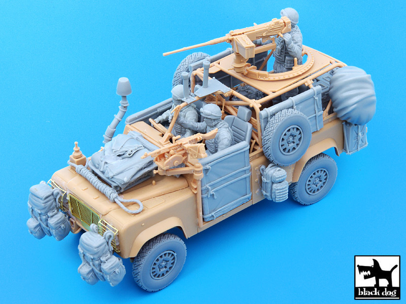 MODELIMEX Online Shop | 1/35 Defender Wolf accessory set w/ crew ...