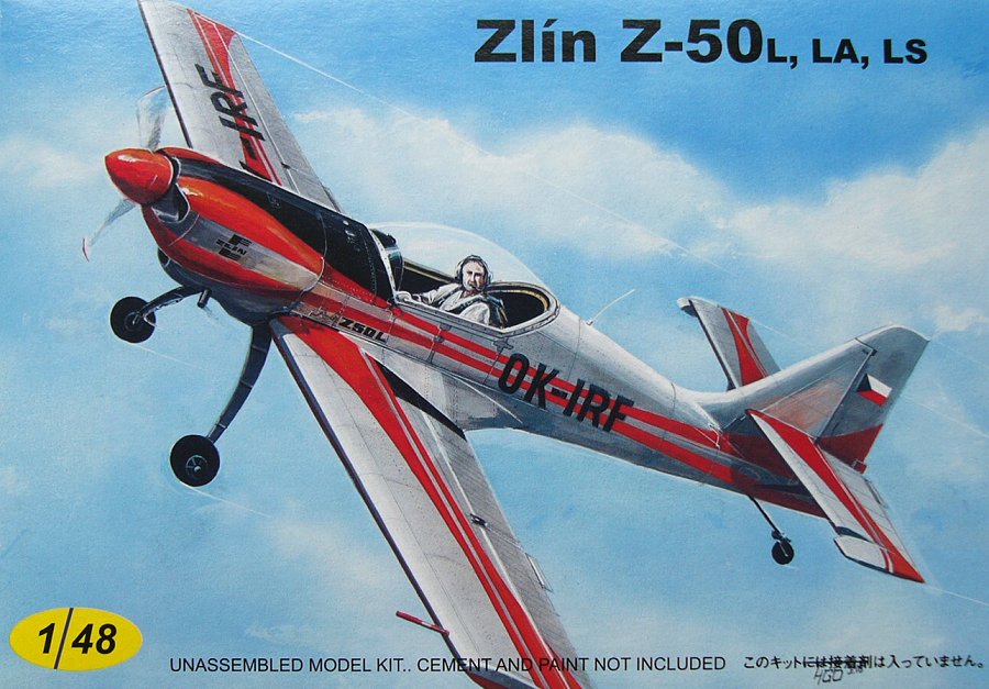 MODELIMEX Online Shop | 1/48 Zlín Z-50L,LS 'Famous acrobatic plane ...