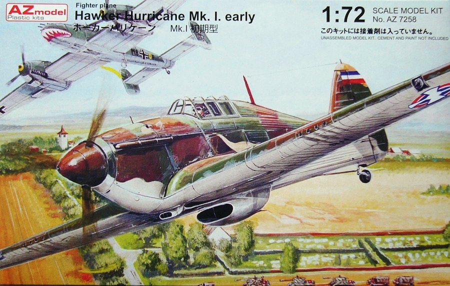 MODELIMEX Online Shop | 1/72 Hurricane Mk.I Early (Yugosl.,Italy,Poland ...