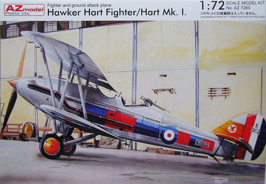 MODELIMEX Online Shop | 1/72 Hawker Hart Fighter/Hart Mk.I | your ...