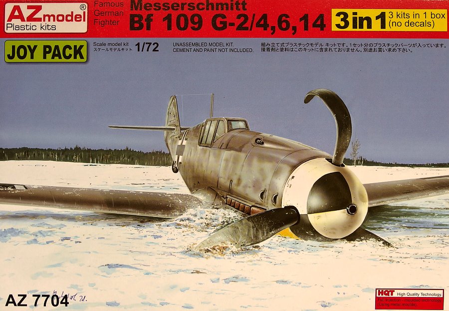 MODELIMEX Online Shop | 1/72 Bf 109G-2/4/6/14 JOY PACK (3-in-1, no ...