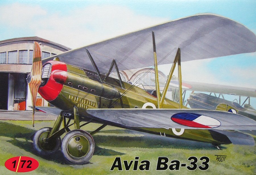 MODELIMEX Online Shop | 1/72 Avia Ba-33 CSAF, 1933/1937 (BASIC EDITION ...