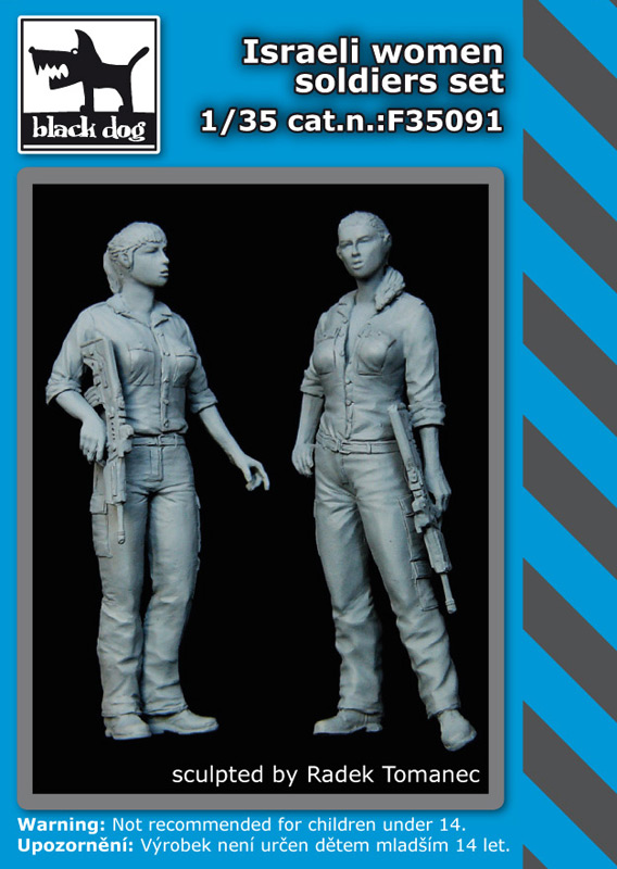 MODELIMEX Online Shop | 1/35 Israeli woman soldiers set (2 fig.) | your ...