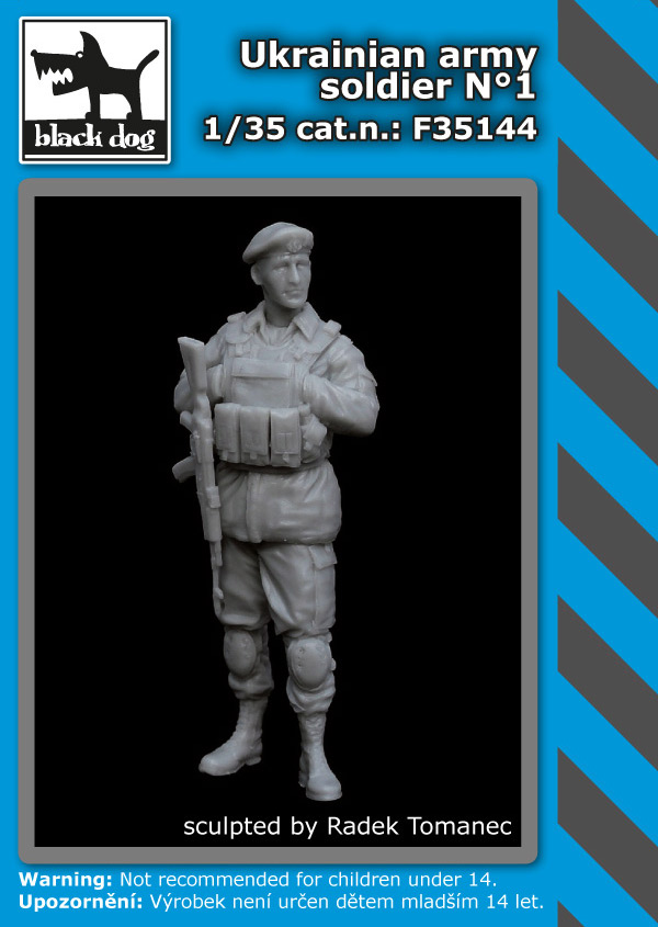 MODELIMEX Online Shop | 1/35 Ukrainian army soldier No.1 (1 fig ...