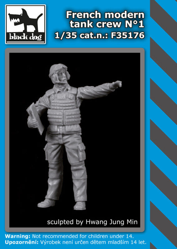 MODELIMEX Online Shop | 1/35 French modern tank crew No.1 (1 fig ...