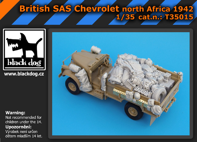 MODELIMEX Online Shop | 1/35 British SAS Chevrolet North Africa 1942 ...