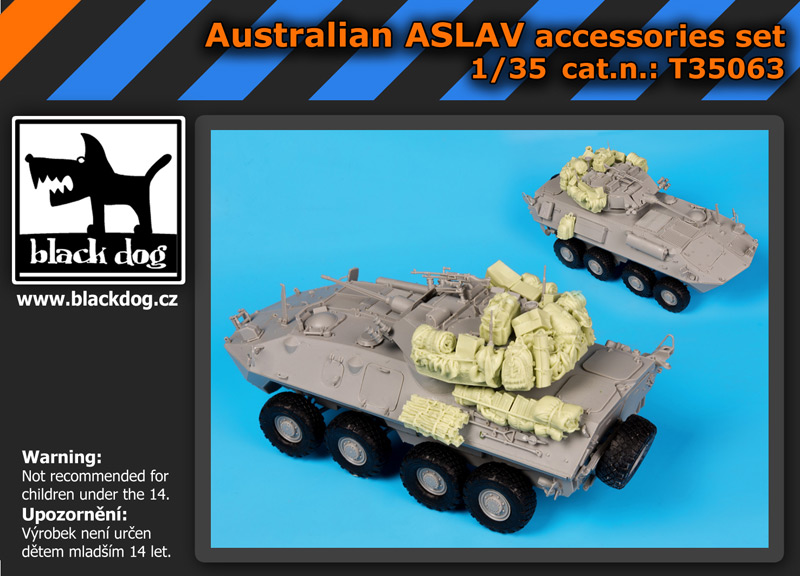 MODELIMEX Online Shop | 1/35 Australian ASLAV accessories set (TRUMP ...