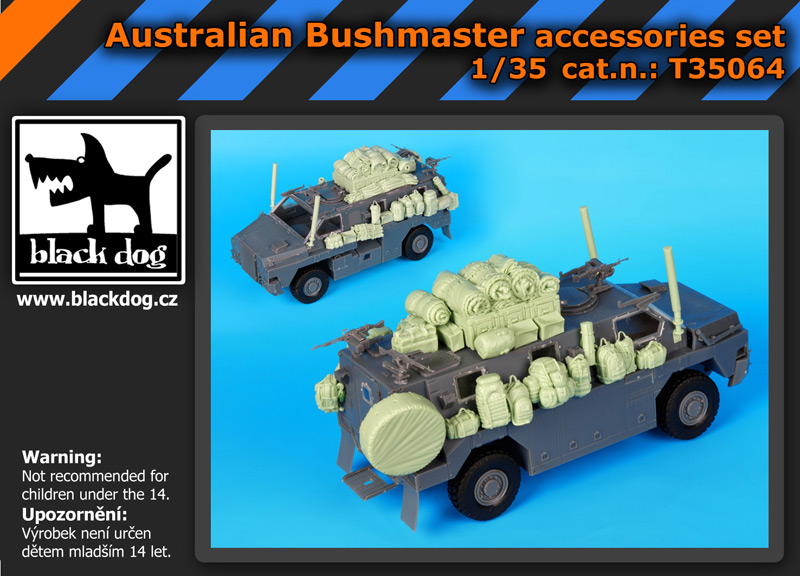 MODELIMEX Online Shop | 1/35 Australian Bushmaster accessories set ...