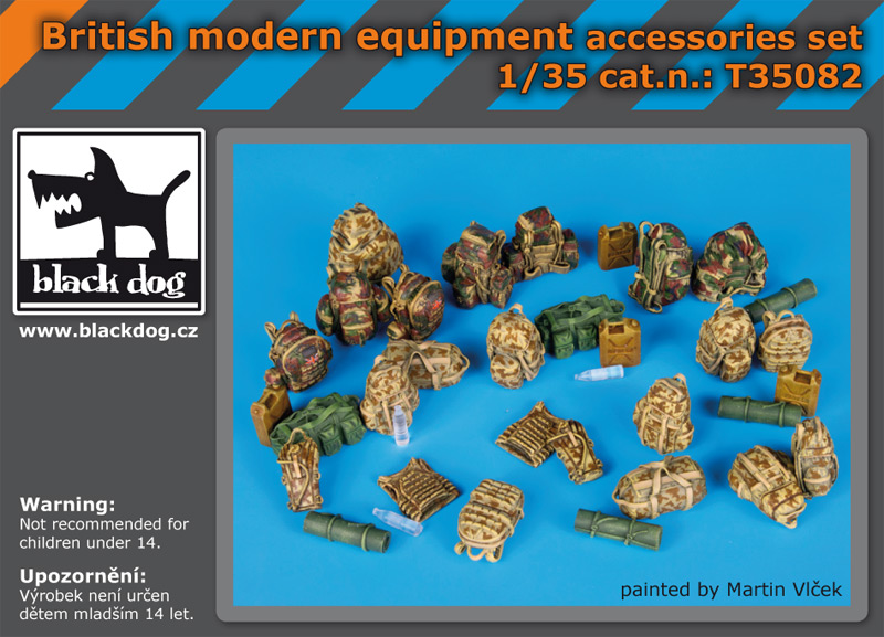 MODELIMEX Online Shop | 1/35 British modern equipment accessories set ...