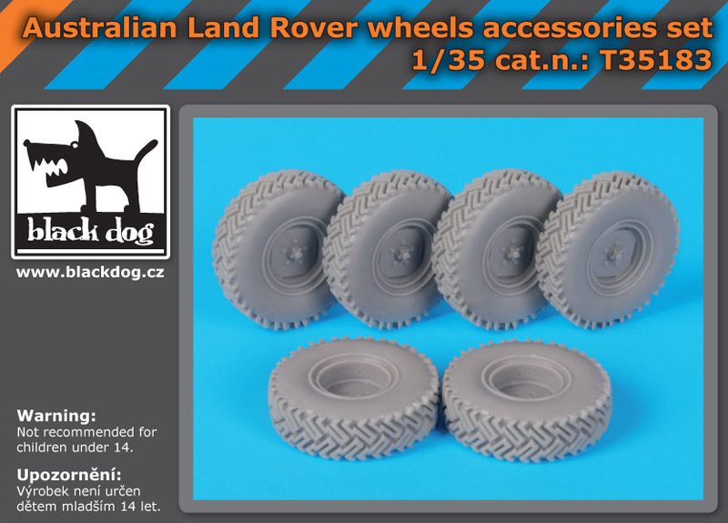 MODELIMEX Online Shop | 1/35 Australian Land Rover wheels accessories ...