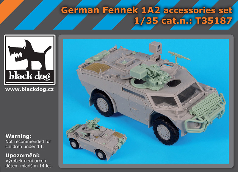MODELIMEX Online Shop | 1/35 German Fennek 1A2 accessories set (TRUMP ...