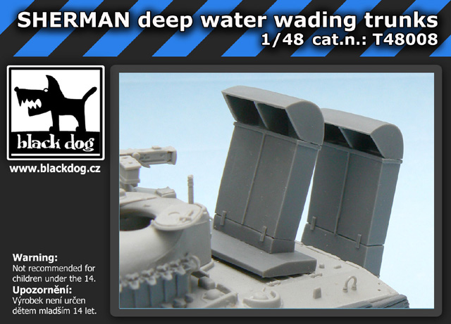 MODELIMEX Online Shop | 1/48 SHERMAN deep water wading trunks | your ...