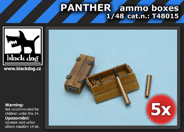 MODELIMEX Online Shop | 1/48 PANTHER ammo boxes | your favourite model shop