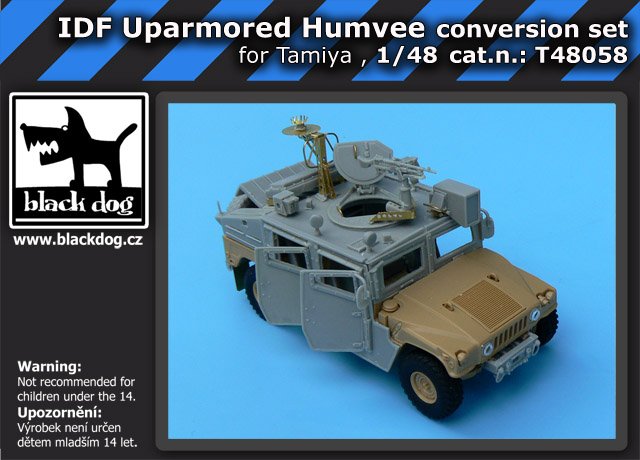 MODELIMEX Online Shop | 1/48 IDF Uparmoured Humvee Conversion Set (TAM ...