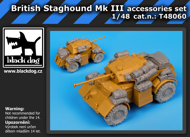 MODELIMEX Online Shop | 1/48 British Staghound Mk.III access. set ...