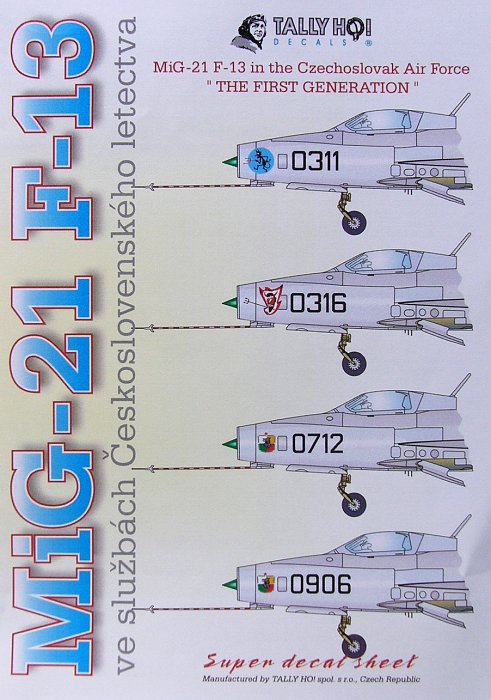 MODELIMEX Online Shop | 1/72 MiG-21 F-13 in the Czechosl. AF (re ...