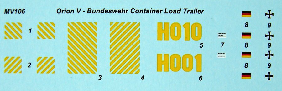 MODELIMEX Online Shop | 1/72 Orion V - Bundeswehr Container Load ...