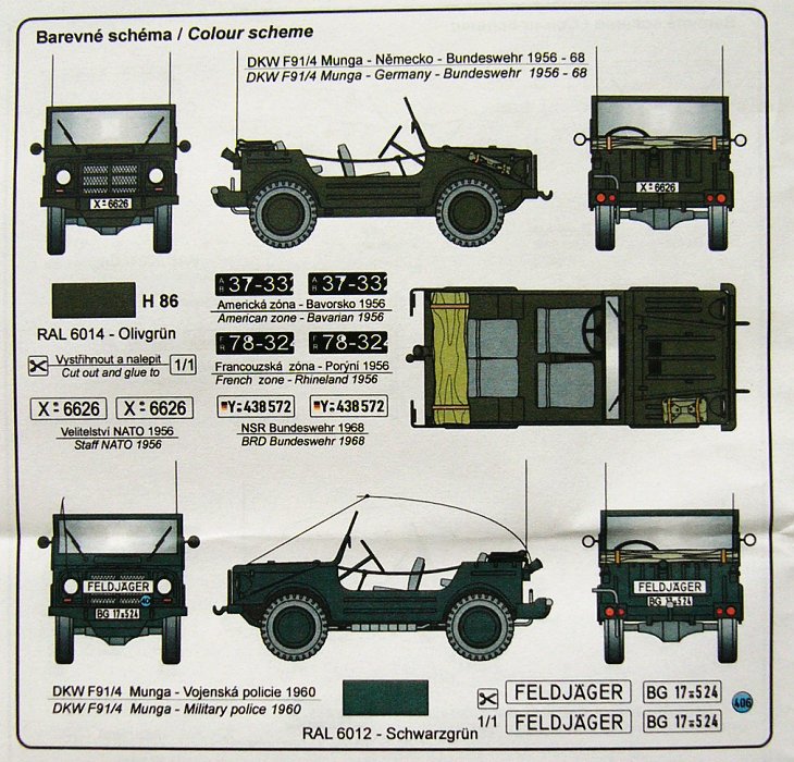 MODELIMEX Online Shop | 1/35 Munga 4x4 NATO Staff Car | your favourite ...