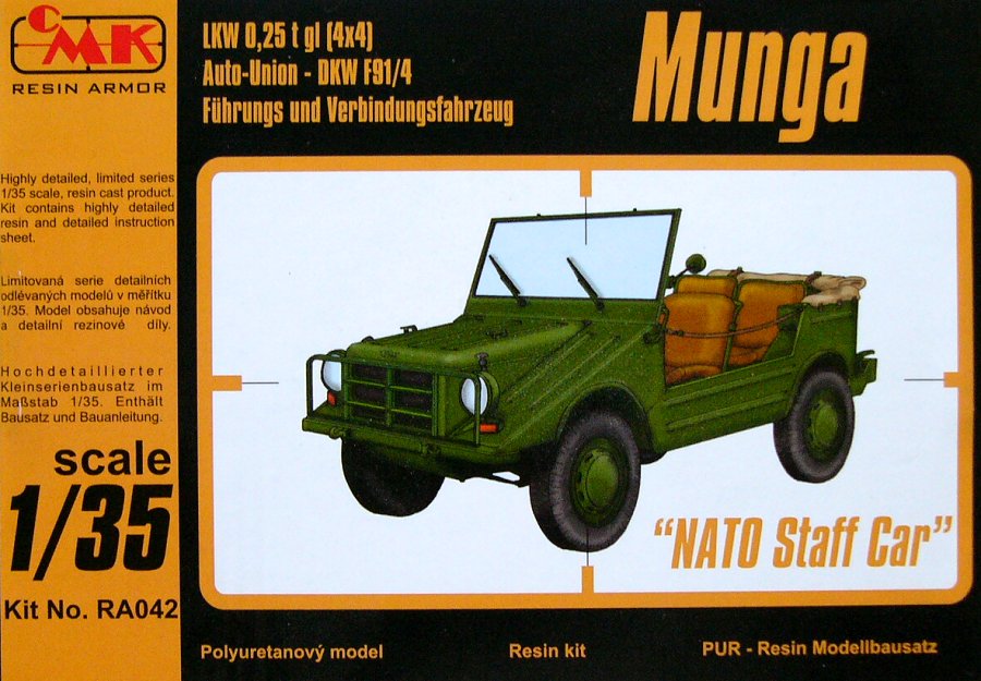 MODELIMEX Online Shop | 1/35 Munga 4x4 NATO Staff Car | your favourite ...