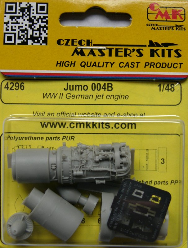 MODELIMEX Online Shop | 1/48 Jumo 004B - German WWII jet engine | your ...