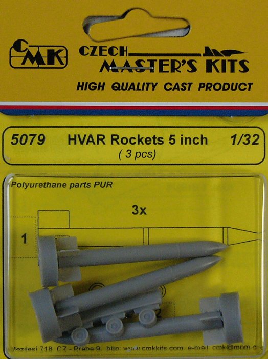 MODELIMEX Online Shop | 1/32 HVAR Rockets 5 inch (3 pcs.) | your ...