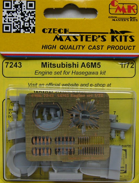 MODELIMEX Online Shop | 1/72 Mitsubishi A6M5 - Engine set (HAS) | your ...