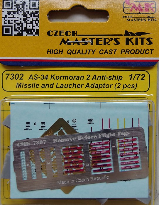 MODELIMEX Online Shop | 1/72 AS-34 Kormoran 2 Anti-ship Missile (2 pcs ...