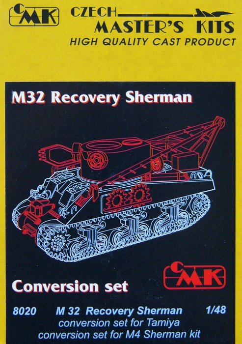 MODELIMEX Online Shop | 1/48 M32 Recovery Sherman Conv. set (TAM ...