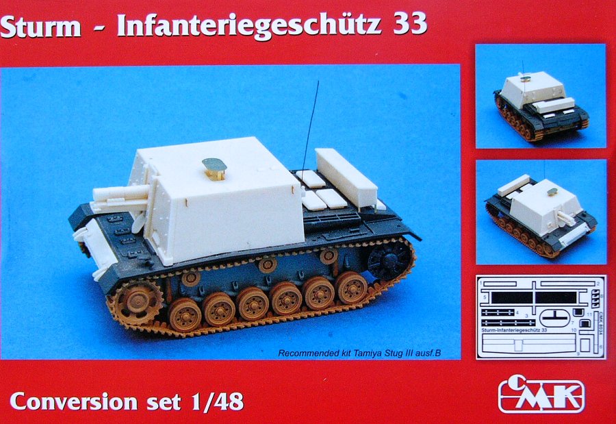 MODELIMEX Online Shop | 1/48 Sturm Infanteriegeschütz 33 - Conv.Set ...