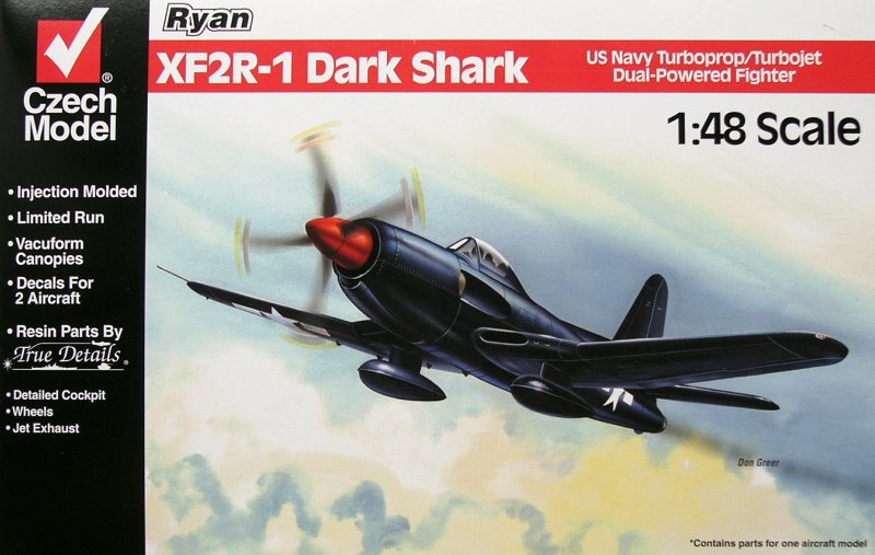 MODELIMEX Online Shop | 1/48 Ryan XF2R-1 Dark Shark | your favourite ...