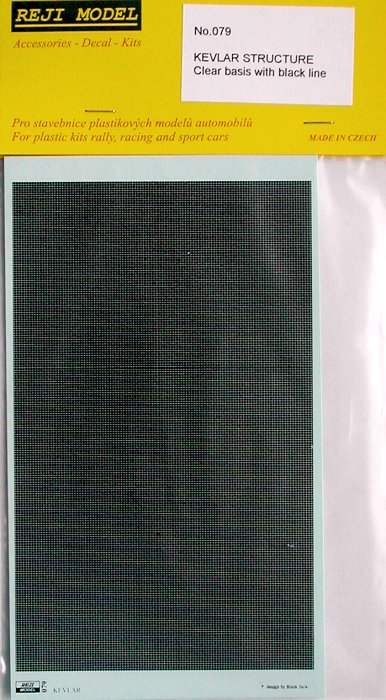 MODELIMEX Online Shop | 1/24 Kevlar Structure (clear basis w/ clear ...